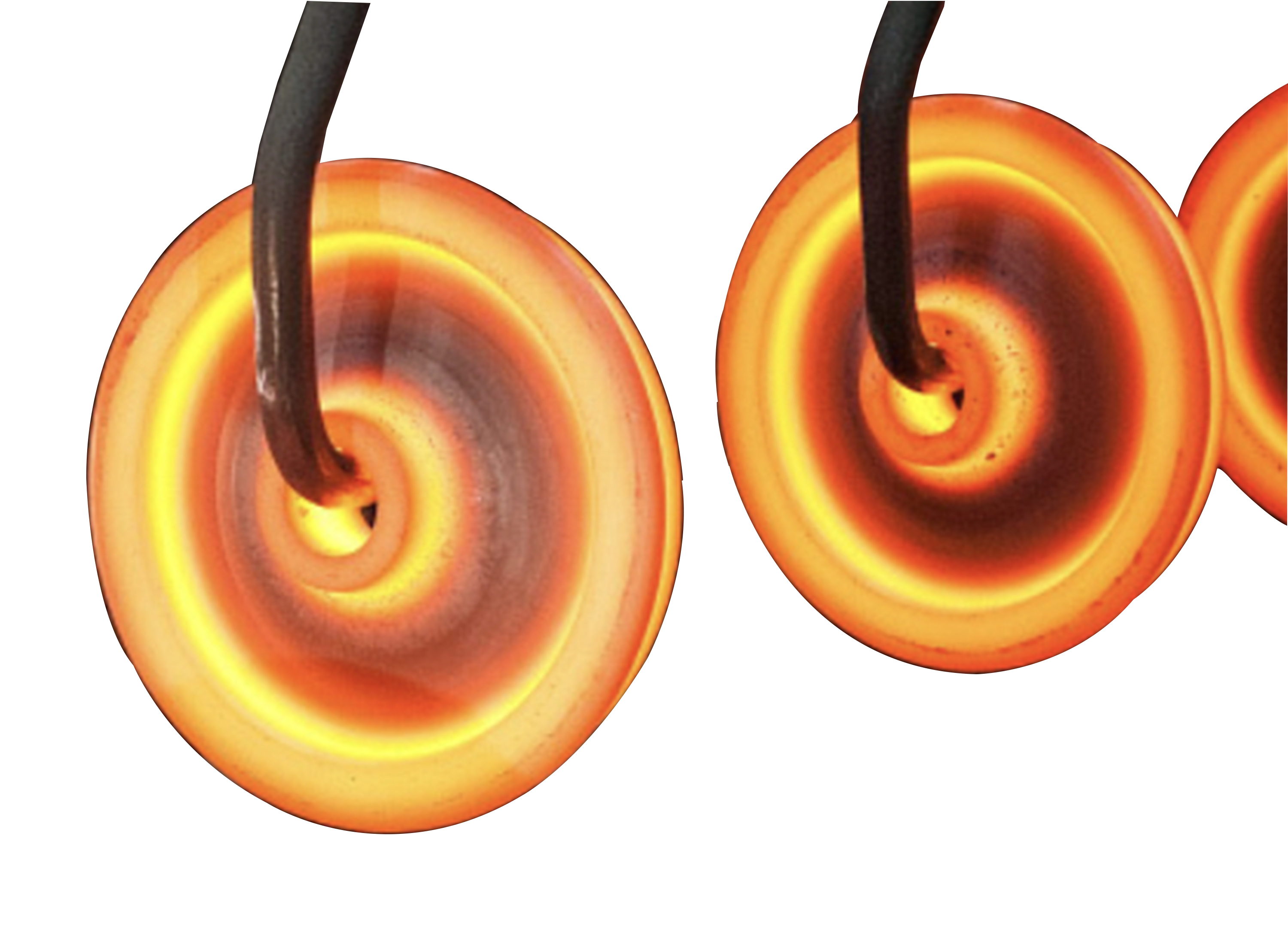 Rail wheel forging process
