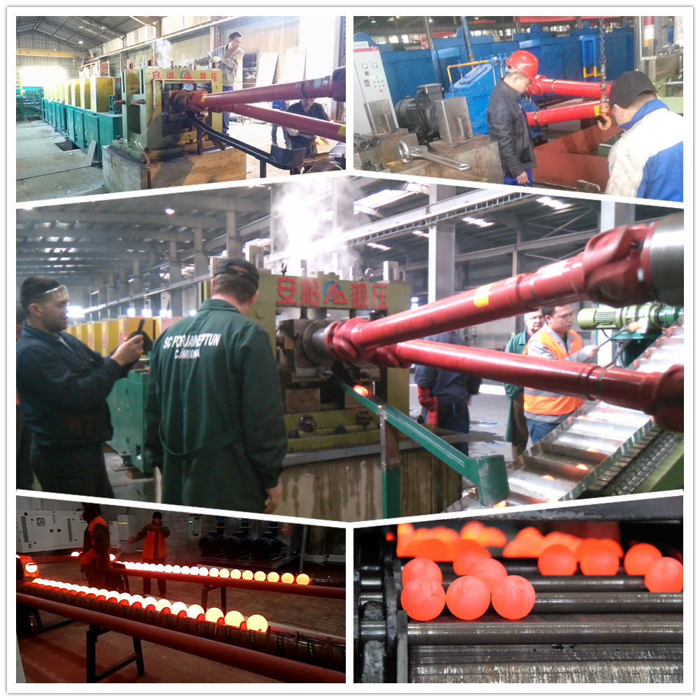 Comparison between cast ball and rolled ball